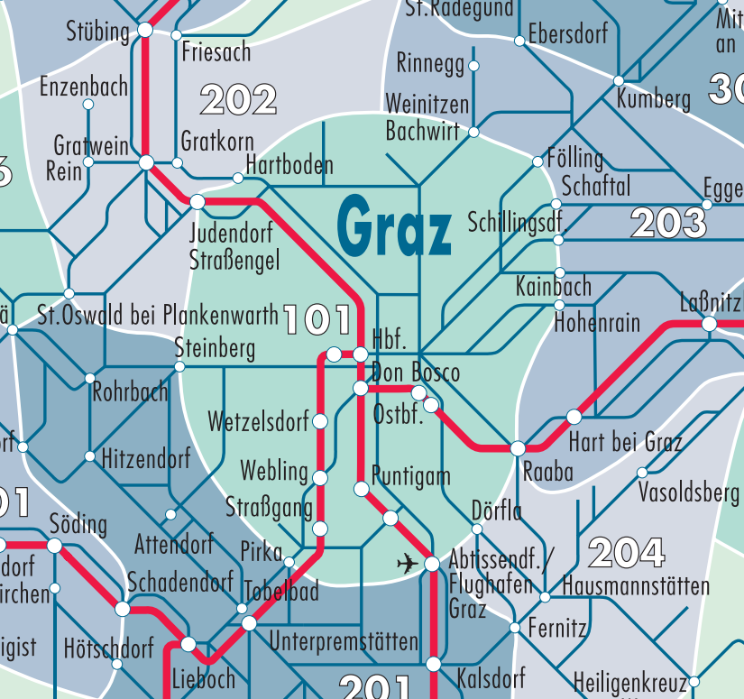 Förderung öffentlicher Verkehr Umlandgemeinden Graz | julrich.at
